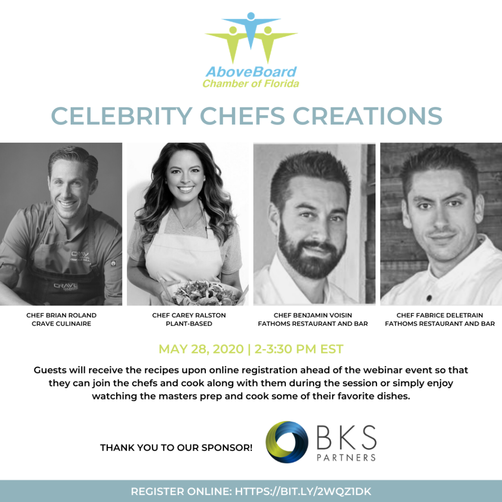 Chef Brian Roland of Crave Culinaire to Reveal Secret Recipe in Live ...