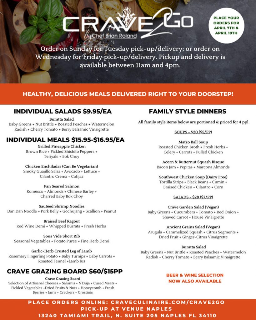 Crave2Go Menu 4 2 20_1 | Crave Culinaire