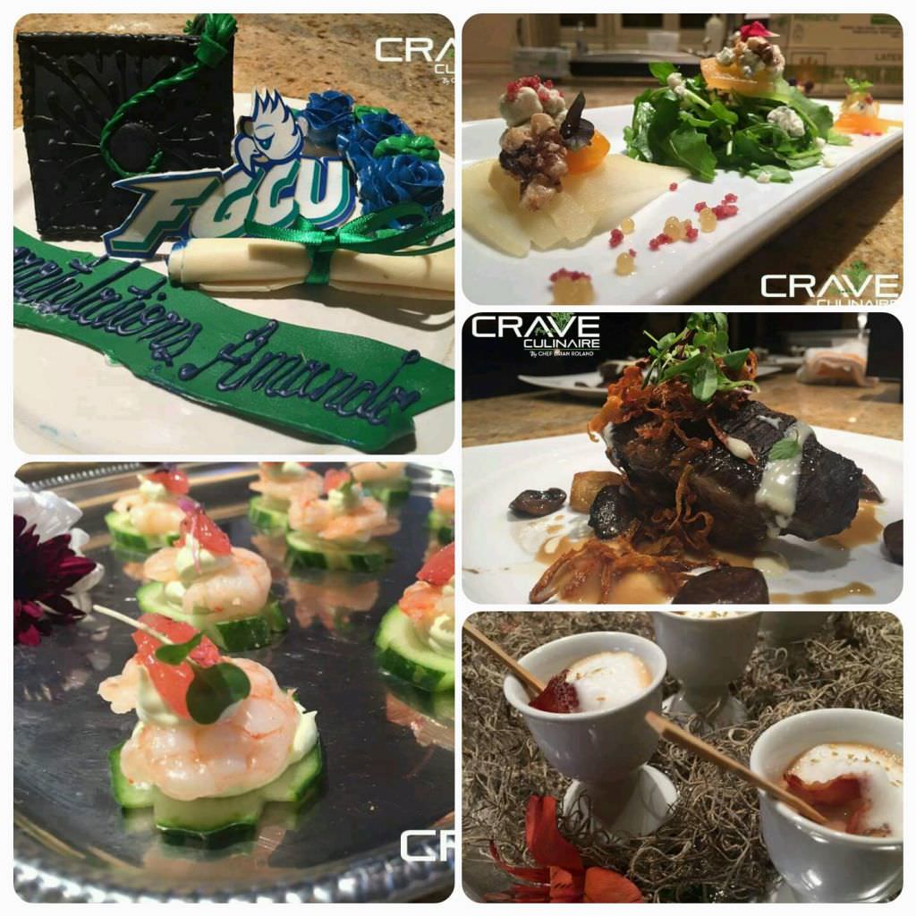 Catering service for graduation parties | Crave Culinaire